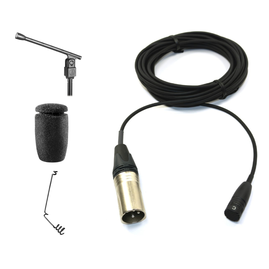 Audio Technica Audio-Technica U853R-SP Hanging Microphone (Phantom Only ...