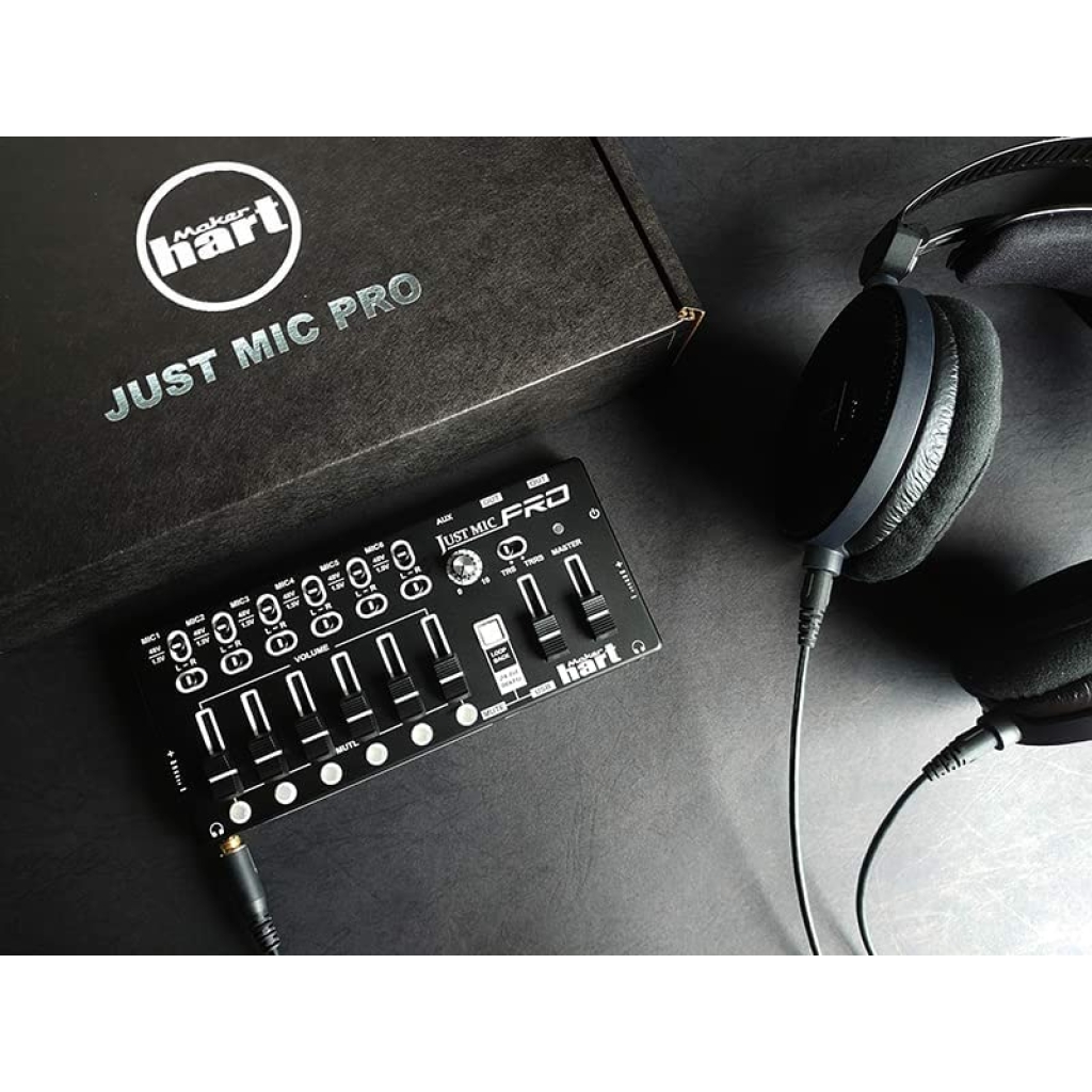 Sound Professionals 6 channel 3.5mm (1/8″) microphone mixer – analog ...