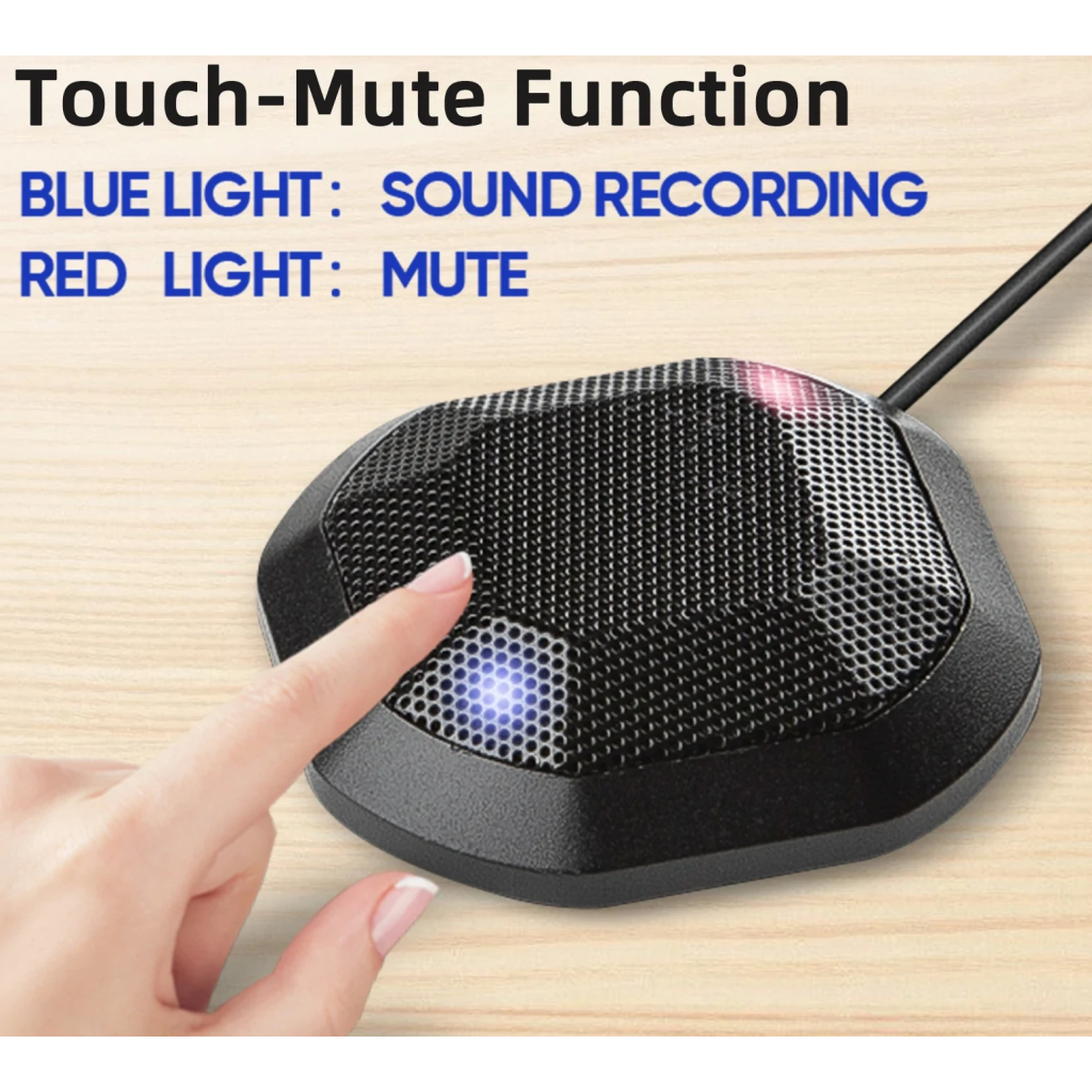 Sound Professionals Ultra-high gain USB Boundary microphone with 6.5 ...